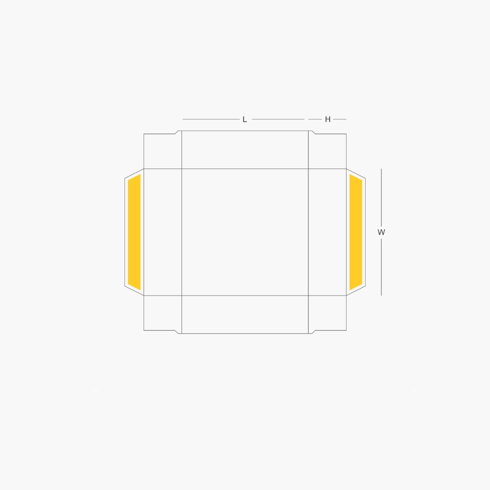 Four Corner Tray – Supreme Custom Boxes